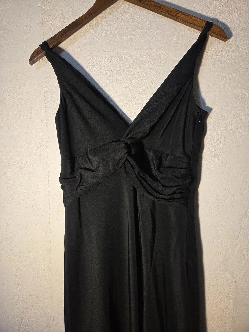 Ann Taylor | Dresses | Y2k Ann Taylor Black Satin Maxi Dress Formal ...